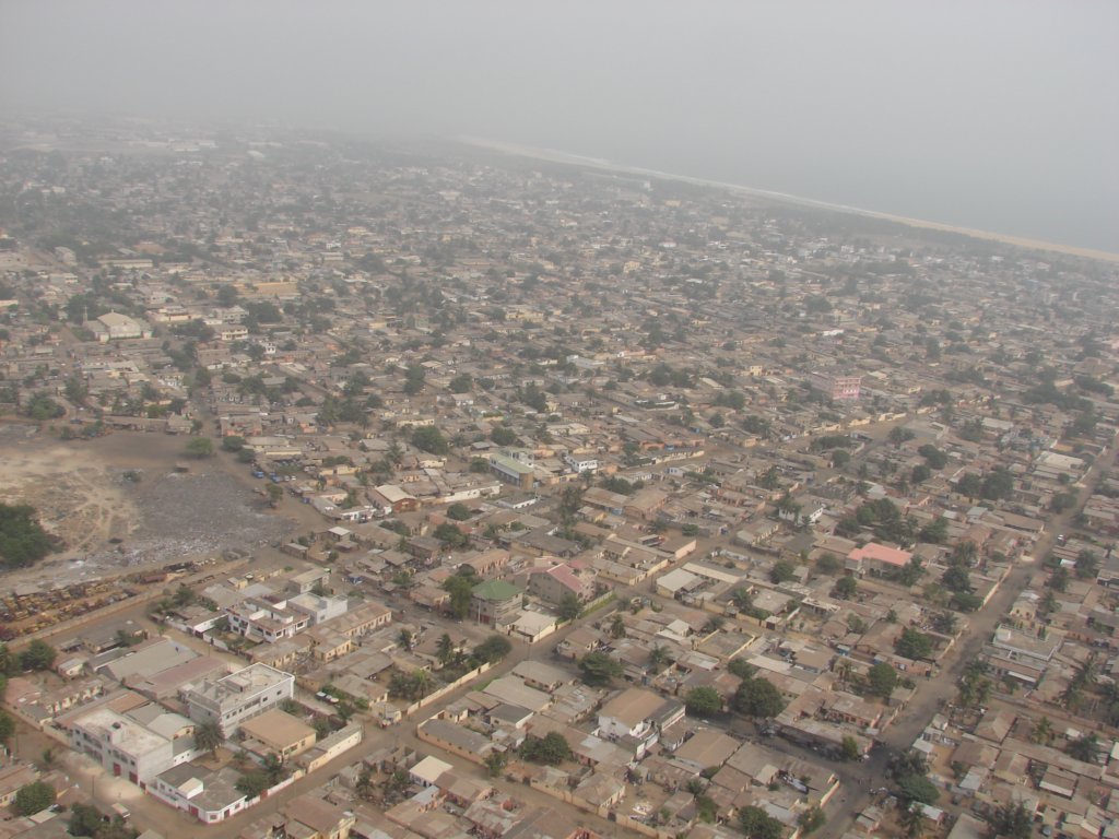 Lomé Cotonou en ulm pendulaire