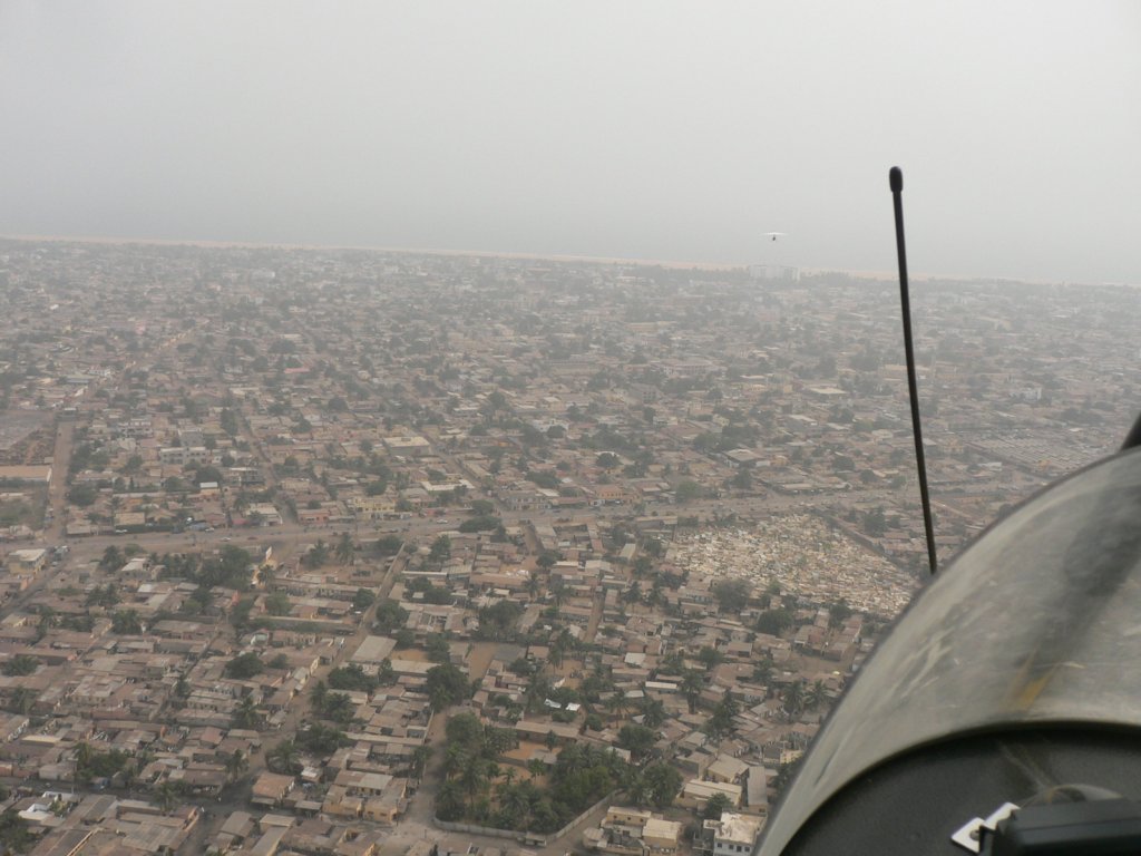 Lomé Cotonou en ulm pendulaire