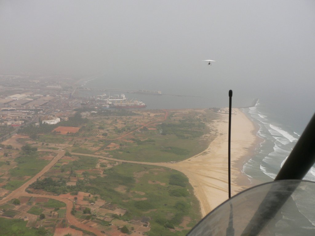 Lomé Cotonou en ulm pendulaire