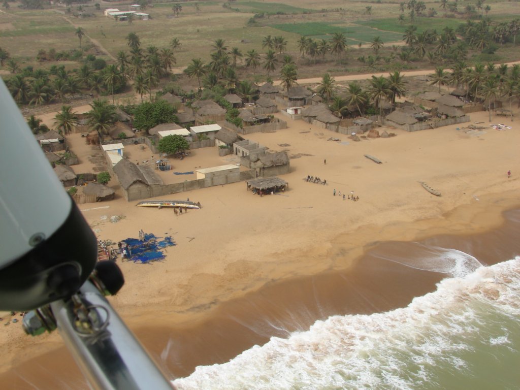 Lomé Cotonou en ulm pendulaire