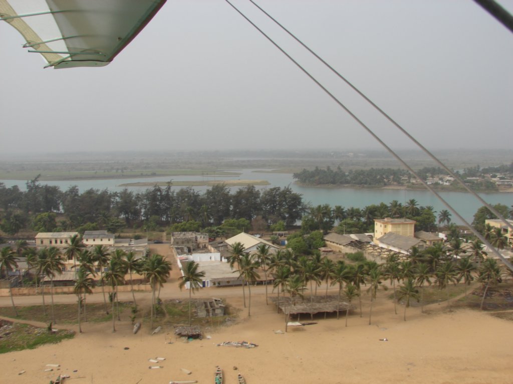 Lomé Cotonou en ulm pendulaire