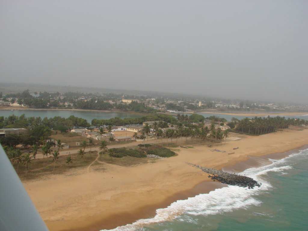 Lomé Cotonou en ulm pendulaire