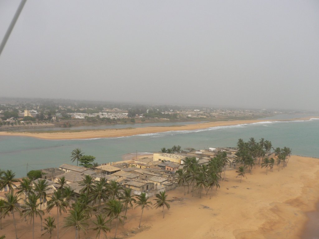 Lomé Cotonou en ulm pendulaire
