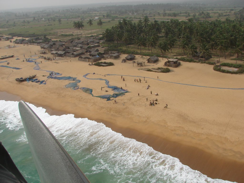 Lomé Cotonou en ulm pendulaire