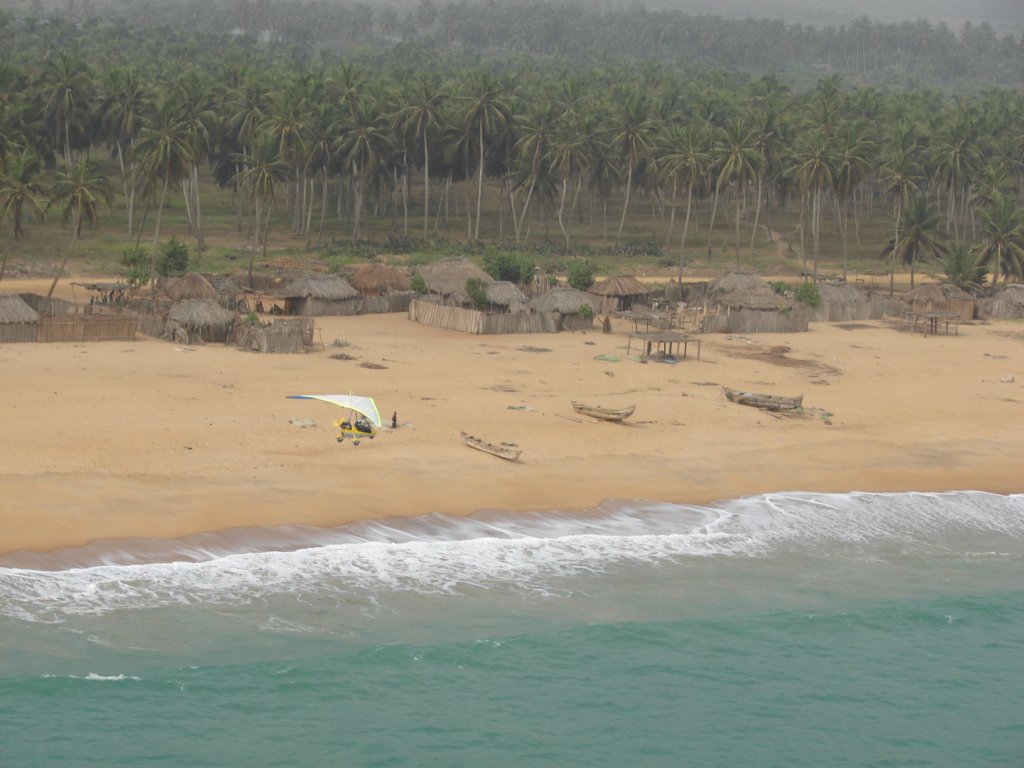 Lomé Cotonou en ulm pendulaire